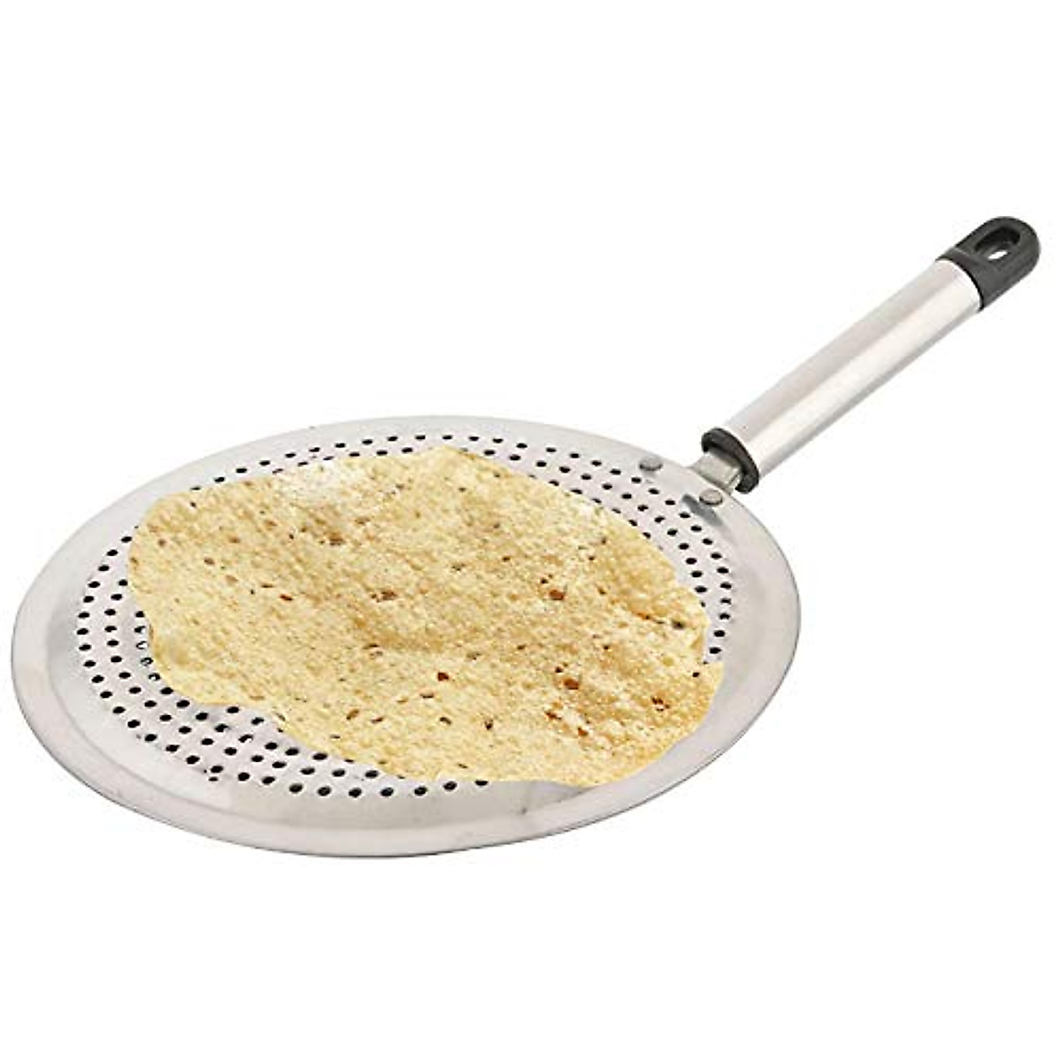 Stainless Steel Roasting Net,Stainless Steel Wire Roaster,Roaster,Cooking Rack for Papad and Khakras,For Baking Rotis and Parathas-Silver