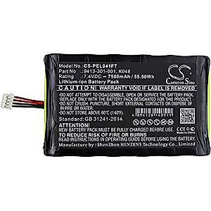 FITHOOD Replacement Battery for Pelican 9410L 9413-301-001 K048 9410L LED Lantern 9413-301-002