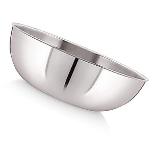 SHRIYA Triply Stainless Steel Tasala Kadai Induction Base Kadhai with Glass Lid Steel Triply Kadhai