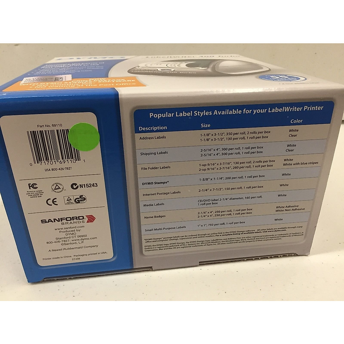 DYMO 69110 LabelWriter 400 Turbo