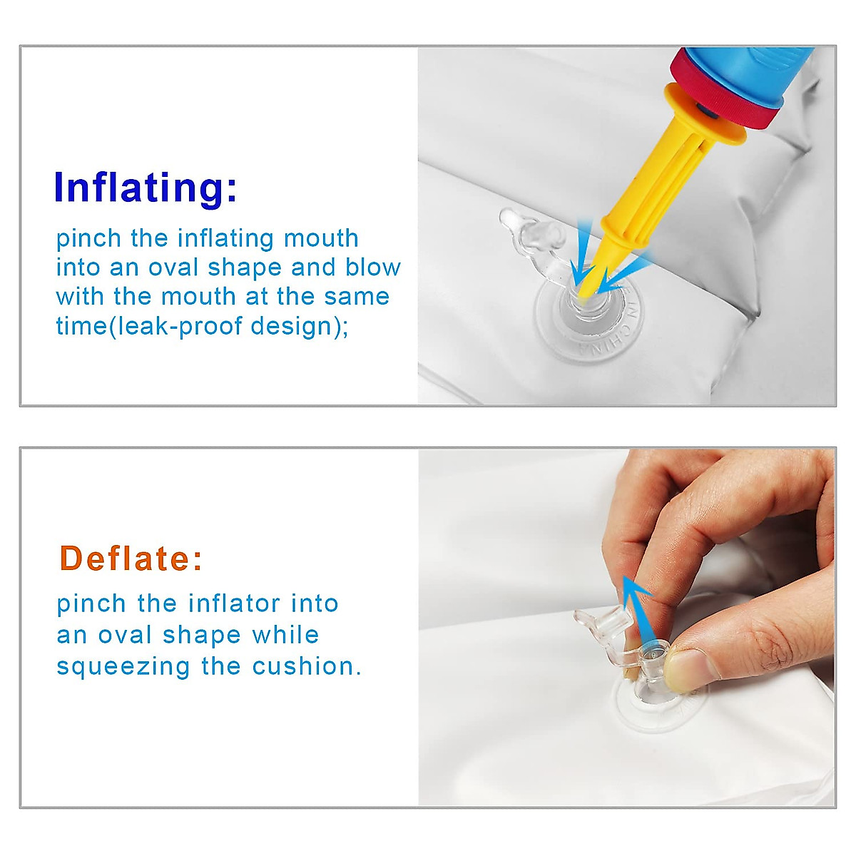 ZHUYNXIR High Chair Cushion Cover, PVC, Large, White, Soft, High Chair Accessories