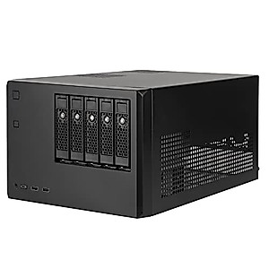 SilverStone Technology CS351 5-Bay SAS-12G / SATA-6G hot-swappable high Performance NAS Chassis, SST-CS351B