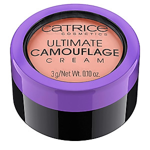 Catrice | Ultimate Camouflage Cream | Full Coverage, Long Lasting Concealer for Dark Circles & Imperfections | Vegan & Cruelty Free (100 | C Brightening Peach)