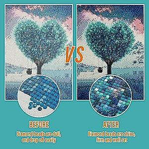 SMAPHY Diamond Painting Sealer 200ML with Silicone Brush, Diamond Art Sealer Permanent Hold & Shine Effect Clear Finish Sealer, High Gloss, for Diamond Painting & Puzzle Glue (7 OZ)