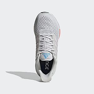 adidas Women's EQ21 Running Shoe, Dash Grey/Almost Pink/Acid Red, 11