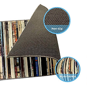Area Rugs Classic Rock Vinyl Records Baby Rug for Crawling Kids Play Mat Room Decor Carpet Gift Game Floor Non-Slip Pad Yoga Mats Throw Rugs, 45 x 70 inch