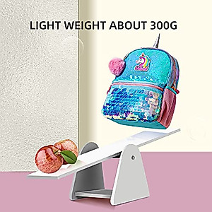 SUNVENO Girls Unicorn Backpacks Preschool Girls Bag Sequins School Bag Toddler Backpack Animal for Children 3-8 Yrs, 12 * 10 * 4.5", Purple