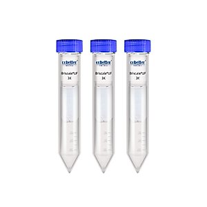COBETTER Briscale Pack of 15 3kDa Ultra Centrifugal Filter 4mL Ultrafiltration Centrifuge Tube Unit with RC Membrane