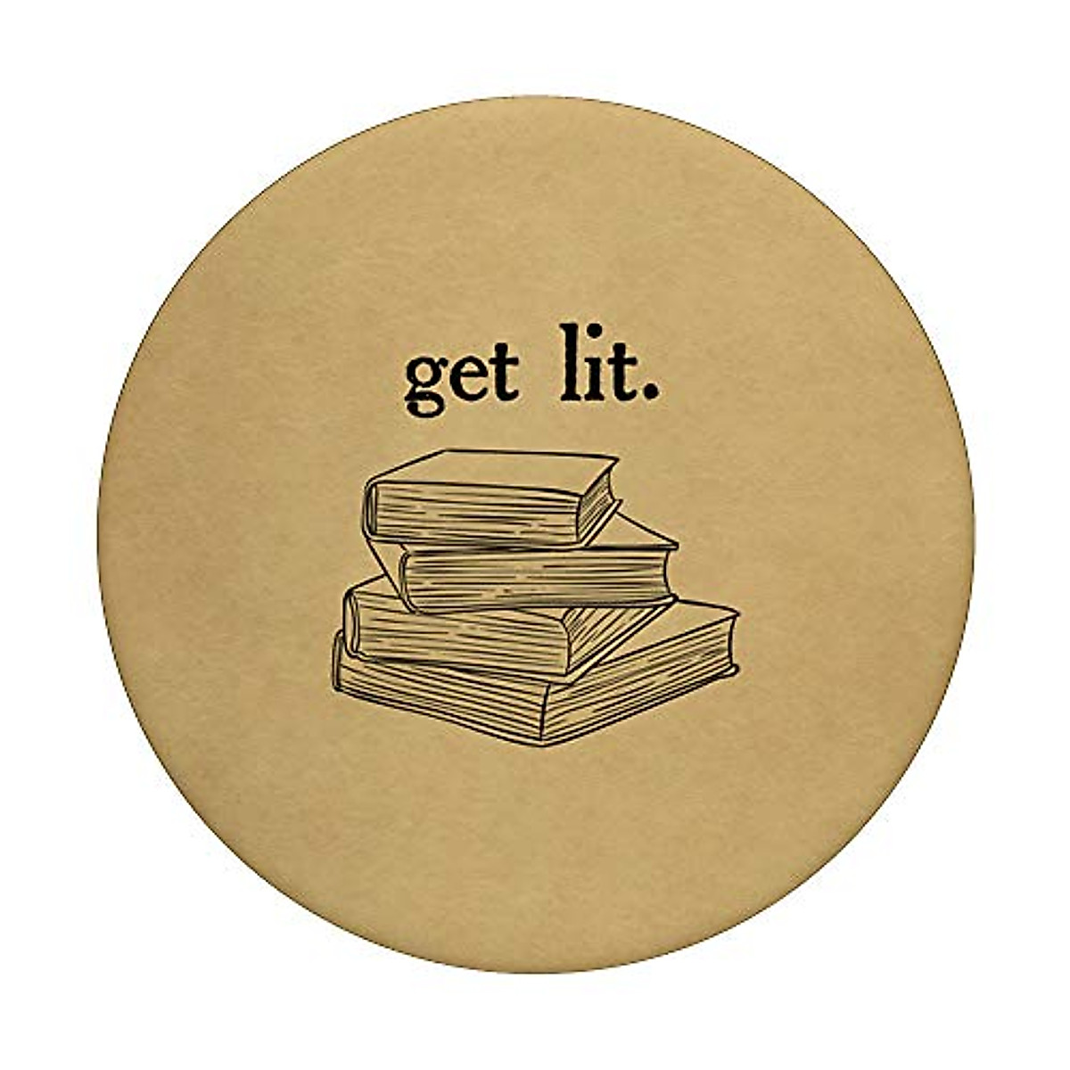 Get Lit Reading Book Nerd Funny Literature English Teacher PopSockets PopGrip: Swappable Grip for Phones & Tablets