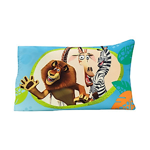 Disney DreamWorks Animation Madagascar Behold My Mane 4 Piece Toddler Bedding Set, Toddler, 1 Count (Pack of 1)