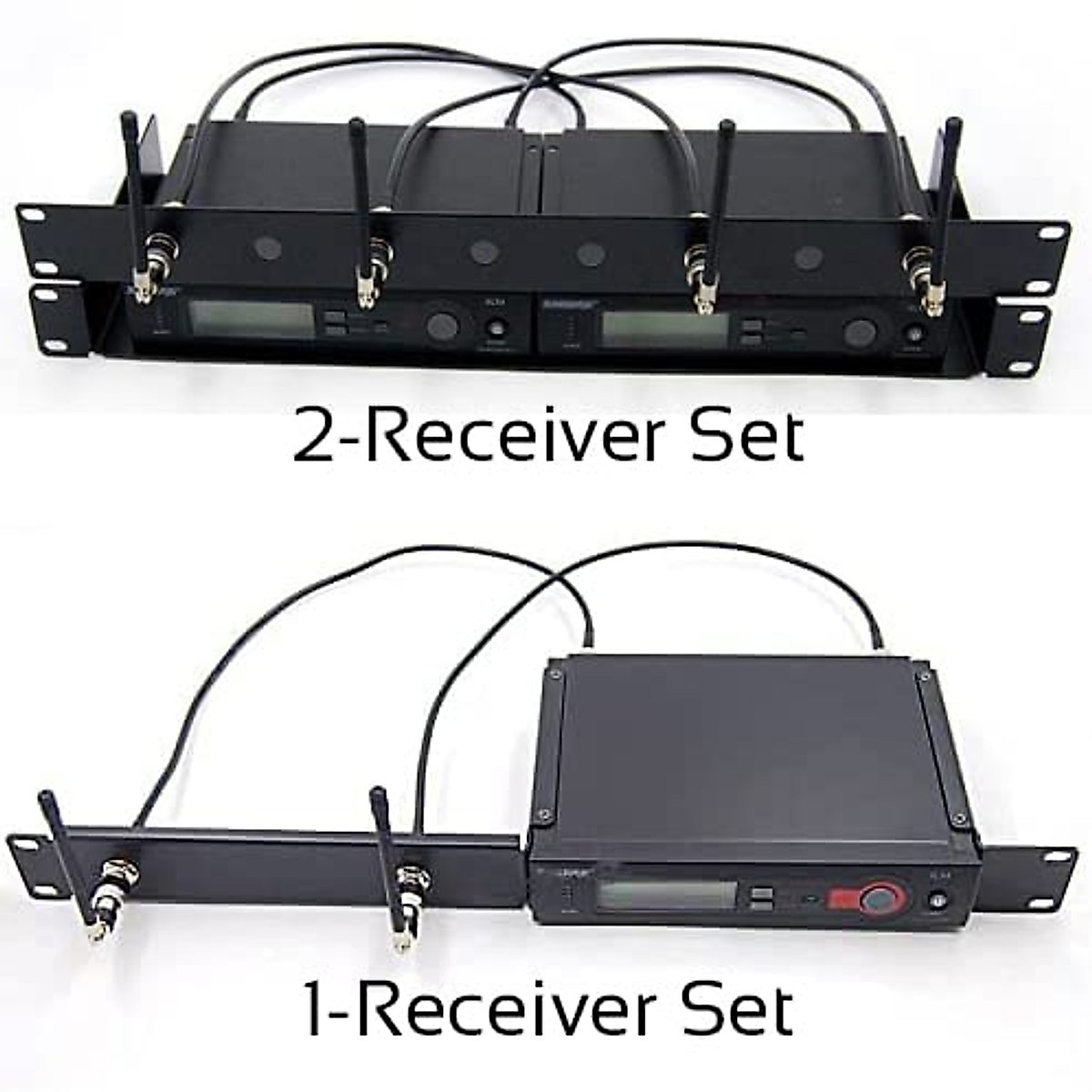 RhymKawa RK Antenna Extension Cable with BNC and Bulkhead Connector for Wireless Microphone Combination System, Lenght 20‘’ (4 Pack)