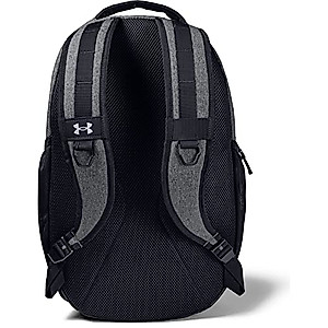 Under Armour unisex-adult Hustle 5.0 Backpack , Black (002)/Black , One Size Fits All