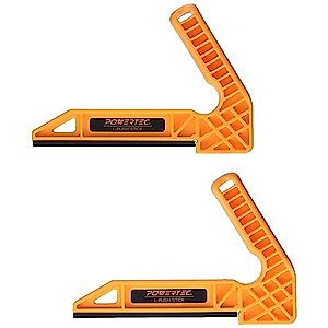 POWERTEC 71338 Deluxe Push Stick for Table Saws, Router Tables, Band Saws & Jointers, Dual Ergonomic Handles w/Max Grip, Hand Protection fo Woodworking, Safety for Woodworkers – 2 Pack