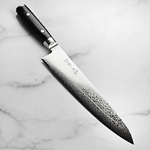 Yaxell Ran Plus 10" Chef's Knife - Made in Japan - 67 Layers VG10 Damascus
