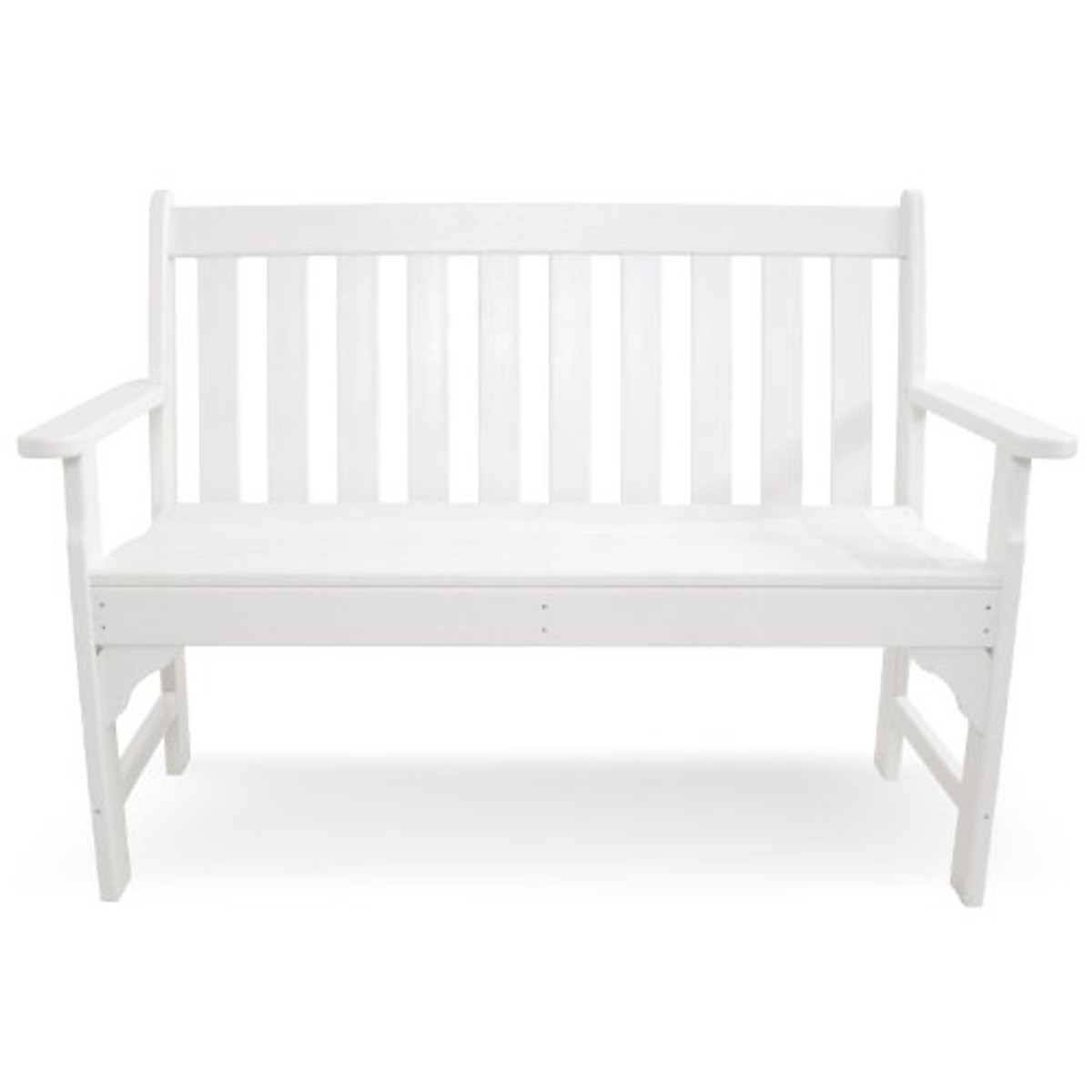 POLYWOOD Vineyard 48" Bench (White)