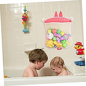 Cabilock 3pcs Retractable Torch Mesh Organizer Bags Storage Tub Bathtub for Baby Bath Net Bags Bath Organizer Storage Organizer Bath Mesh Bag Shower Mesh Bags Bath Bags Storage