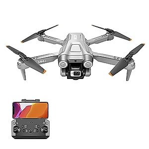 RKSTD RC Drone With Camera - HD RC Drone For Kids, Fpv Adult Beginner RC Drone, One Button Takeoff/Landing, Gravity Sensor, Gesture Control, 3D Flip, Voice Control, Holiday Gift