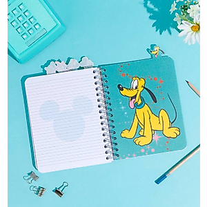 LOUNGEFLY Stationary Disney D100 Mickey and Friends Journal with TABS