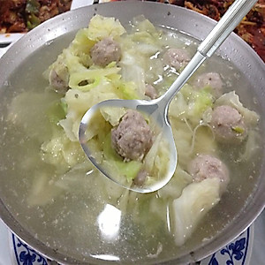 Tenta tenta kitchen Solid Stainless Steel Spider Strainer Skimmer Ladle for Cooking and Frying, Kitchen Utensils Wire Strainer Pasta Strainer Spoon Hot Pot Fat Skimmer Spoon Set of 3