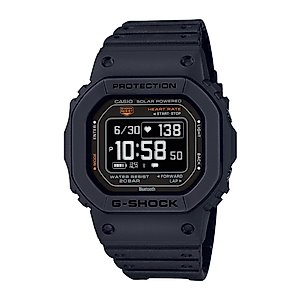 Casio Men's G-Shock Move DW-H5600 Series, Multisport (Run, Walking, Gym Workout), Heart Rate Watch, Solar Assisted Watch, Blue Tooth with Fitness and Sleep Tracking