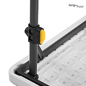 Living and More Kids Square Table, 24inch, White