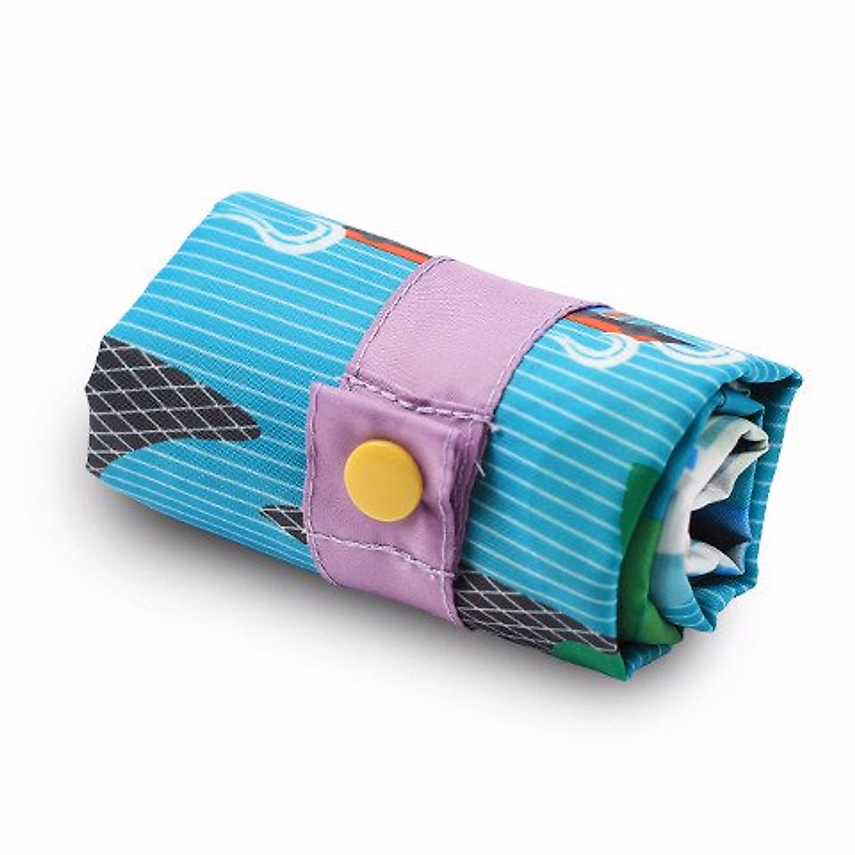 LOQI Urban Singapore Reusable Shopping Bag, Multicolored