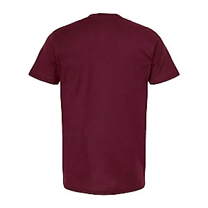 Tultex Unisex Tee (Burgundy, Extra Large)