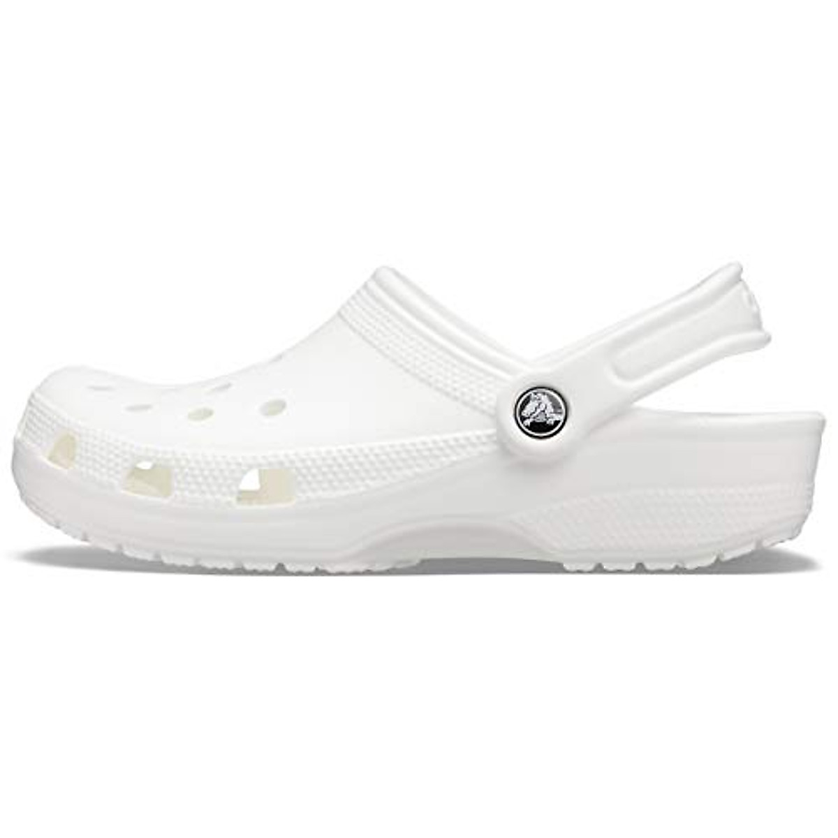 Crocs Unisex-Adult Classic Clogs (Best Sellers), White, 7 Men/9 Women