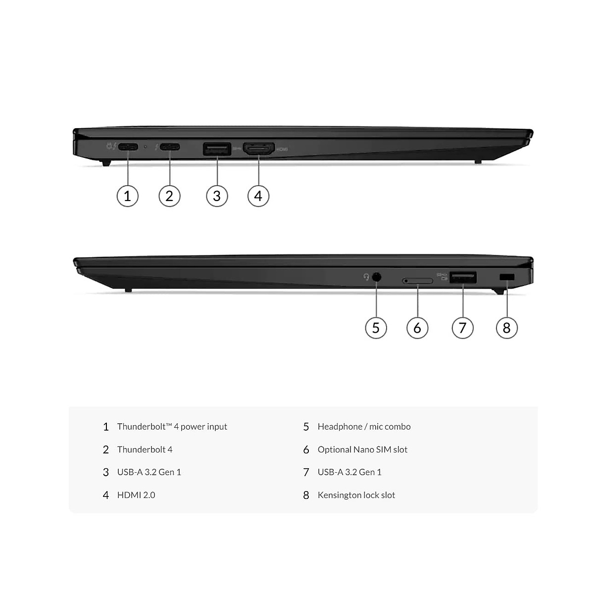 Lenovo Thinkpadx1 Carbon Gen9 Intel Evo Laptop Core i7-1185G7| Windows11 Pro| 14inch WQXGA 16:10 IPS Display| Backlit Keyboard| Thunderbolt4| Wi-Fi6| Fingerprint| HDMICable (16GB RAM | 1TB PCIe SSD)
