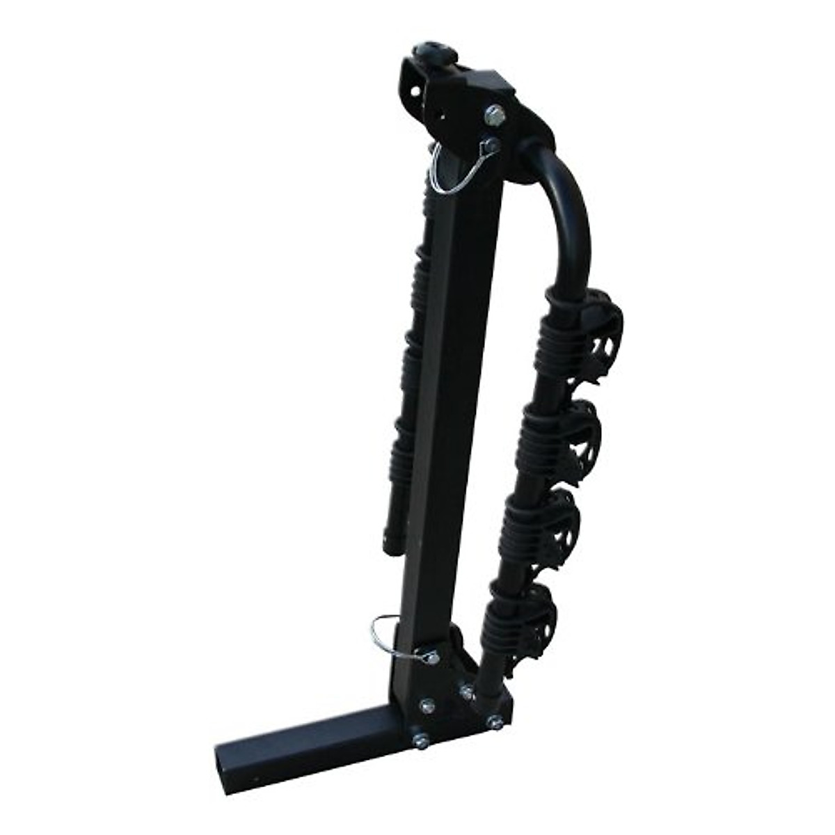 BRIGHTLINES Heavy Duty Swing Away Fold Down 2" Hitch Mount Bike Rack for up to 4 Four Bikes