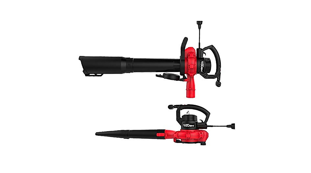 Hyper Tough 12-Amp Electric Blower & Mulcher with 250 mph Power