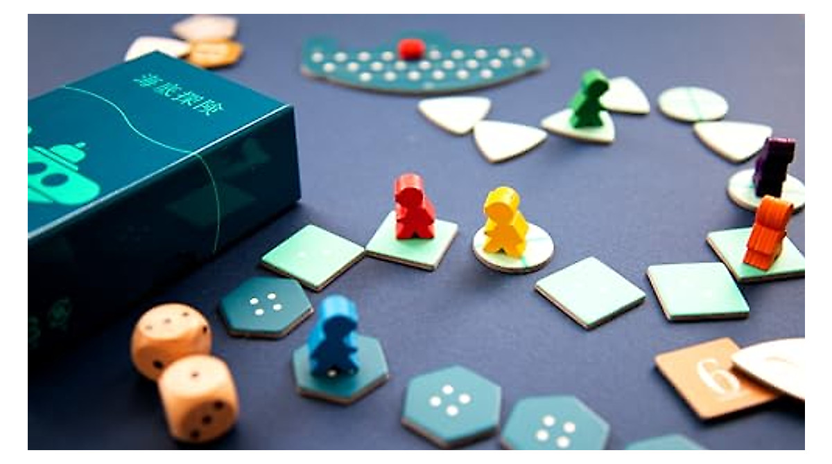 Deep Sea Adventure Board Game - Exciting Dice Strategy for All Ages