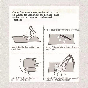 Uno Card Rug Rainbow Reverse Doormat Tutfing Rug Anti-Slip Floor Decor Thick Bedroom Bathroom Bedside Rectangular Rug Tufting Fluffy Carpets (80x120cm/2'62"x3'93",Purple)