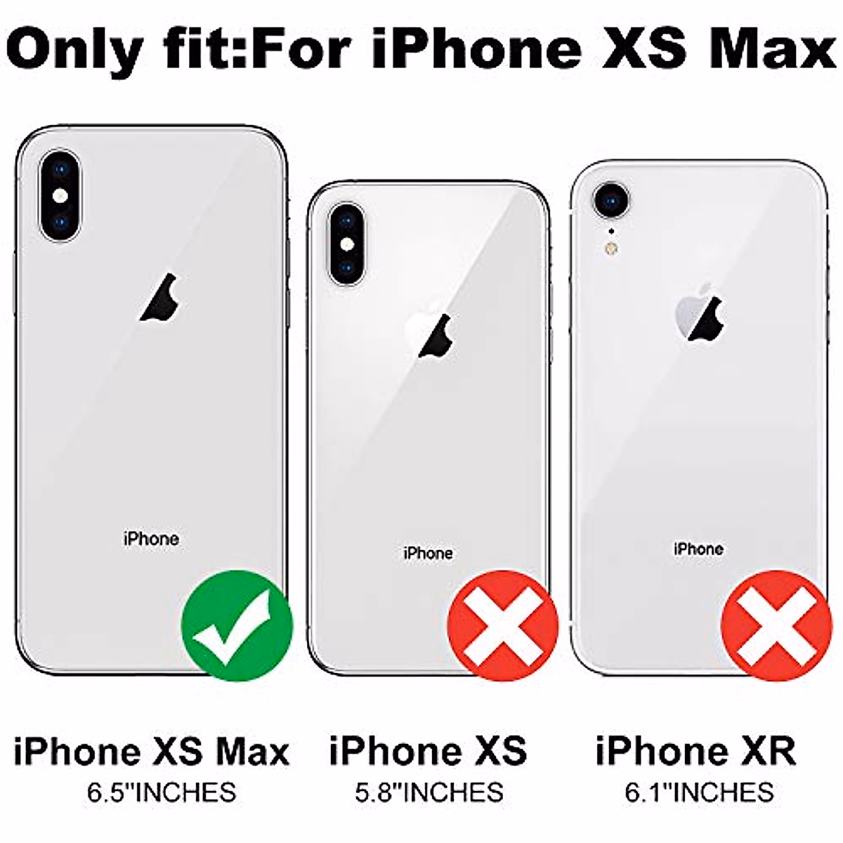 Bonoma Compatible with iPhone Xs Max Case Love Heart Plating Electroplate Luxury Elegant Case Camera Protector Soft TPU Shockproof Protective Corner Back Cover iPhone Xs Max Case -Black