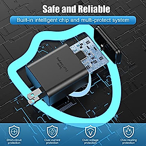 Type C Charger, 2 Pack 45W USB C Wall Charger Super Fast Charging Block & 6ft C Cable for Samsung Galaxy S22 Ultra/ S22+/S22, Note 10+/Note 20/S21/S10/S9, Galaxy Tab S7/S7+/S8/S8+/S8 Ultra,PPS Charger