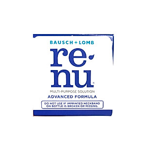 Renu Multi-Purpose Contact Lens Solution Travel Size,2 Fl Oz (Pack of 3)