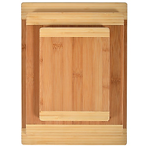 Matching Cutting Boards (Set of 3) - Two Tone by Naomi Home
