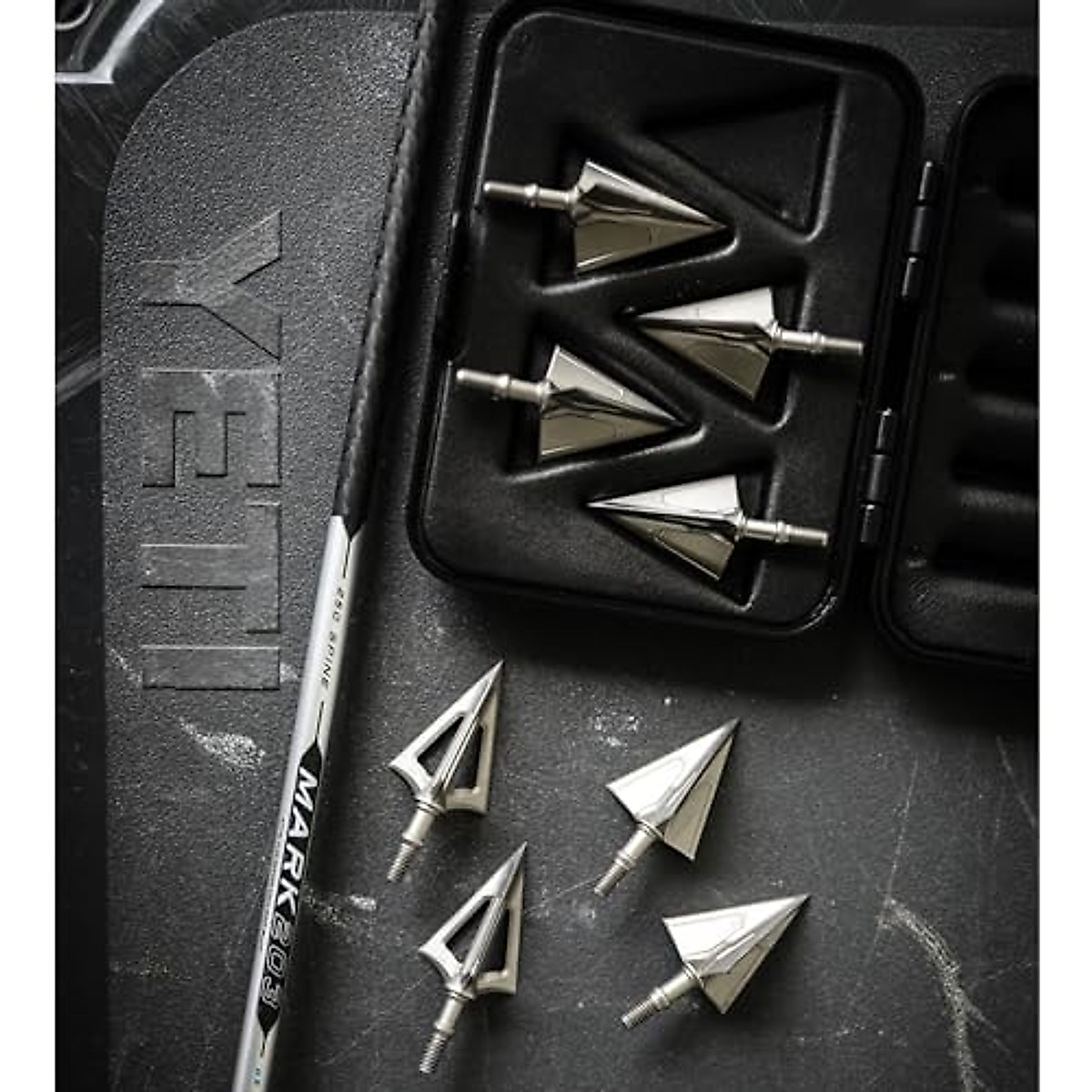 G5 Vault Broadhead Case - Durable Portable Archery Hunting Gear Safe Box with Foam-Padded Interior & Secure Latch Closure