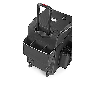 Rubbermaid Commercial Products Executive Janitorial Housekeeping Quick Cart, Small, 1902467,Dark Gray