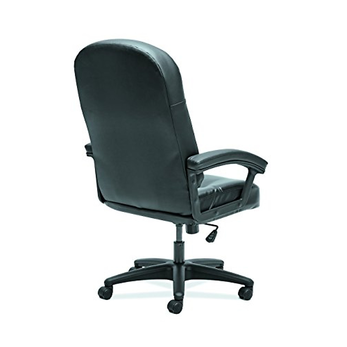 HON HON2095HPWST11T Pillow-Soft Executive High-Back Leather Computer Chair for Office Desk, Black (H2095), SofThread