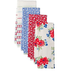 The Pioneer Woman Classic Charm Kitchen Towel Set 4pk
