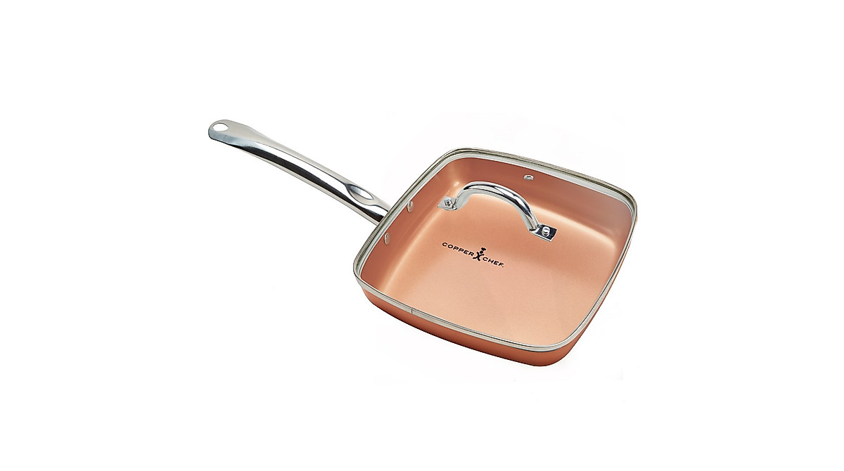 Copper Chef Non-Stick Fry Pan Set - 5-Piece Cookware Collection