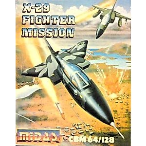 X-29 Fighter Mission - Commodore 64