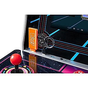 Bandai Namco Arcade Blast!, Connects Via HDMI, 10 Greatest Classic Retro Video Games, Pac-Man, Galaga, Mappy, More Built In, With a 2.4Ghz Wi-Fi Video Game Controller, HD Resolution