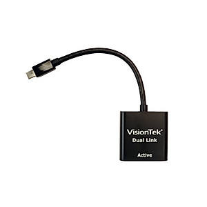VisionTek Mini DisplayPort to Dual Link DVI-D Active Adapter (M/F) - 900640