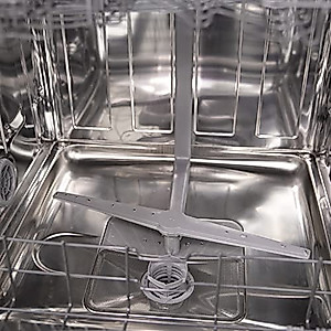 Magic Clean MCDW24SI Dishwasher 24-Inch Built in with 3 Wash Options and Automatic Cycles, Stainless Steel Construction with Electronic Control LED Display, Low Noise Rating, Metallic