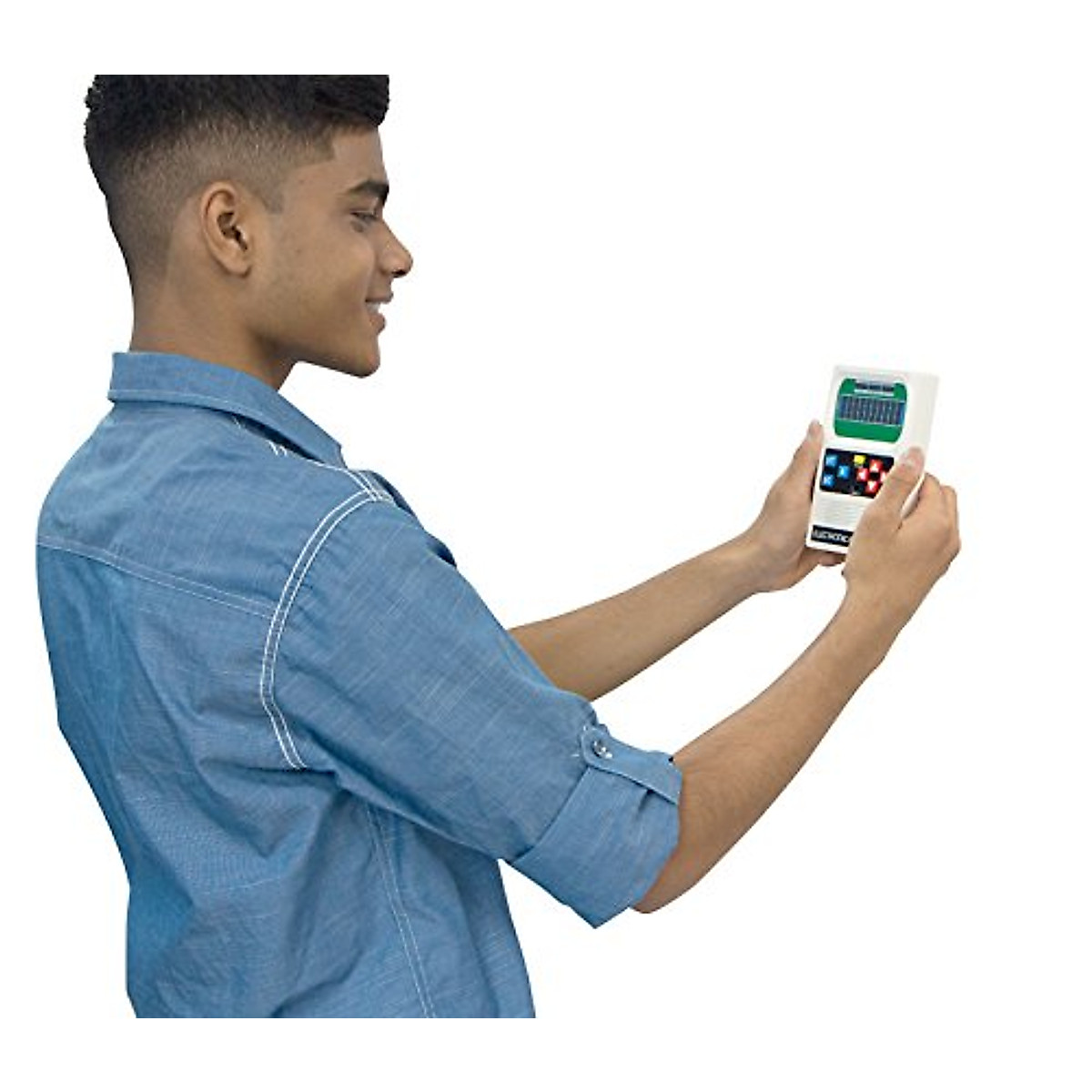 Basic Fun Classic, Retro Handheld Football Electronic Game, One Size Fits All