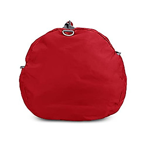 Amazon Basics Large Travel Luggage Duffel Bag, Red