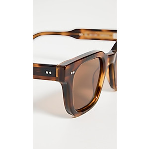 Chimi 04 Sunglasses, Tortoise, Print, Brown, Tan, One Size