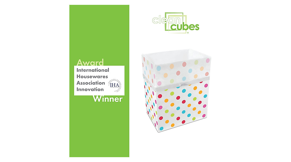 Clean Cubes 13 Gallon Disposable Trash Cans (3-Pack). Reusable Garbage ...